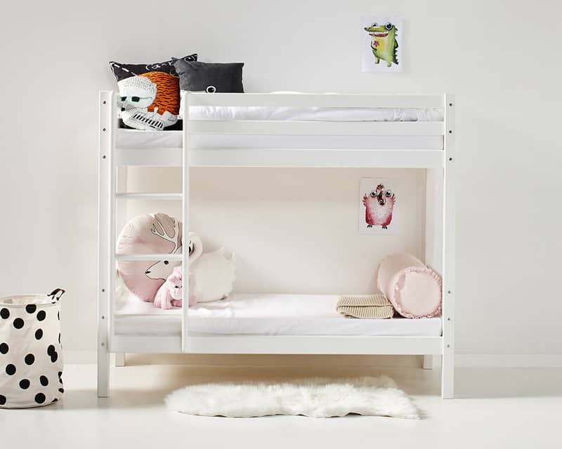 Stapelbed wit voor kinderen | 90 x 200 | Bedroomshop
