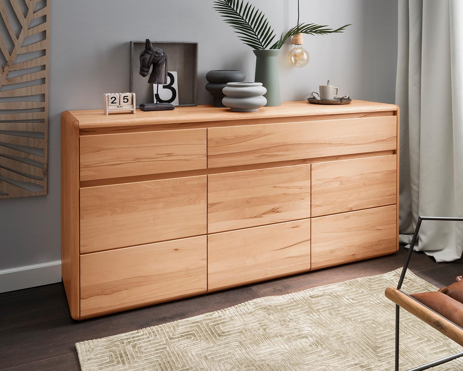 Houten bed Barcelona (kern beuken) » Zelf samenstellen!